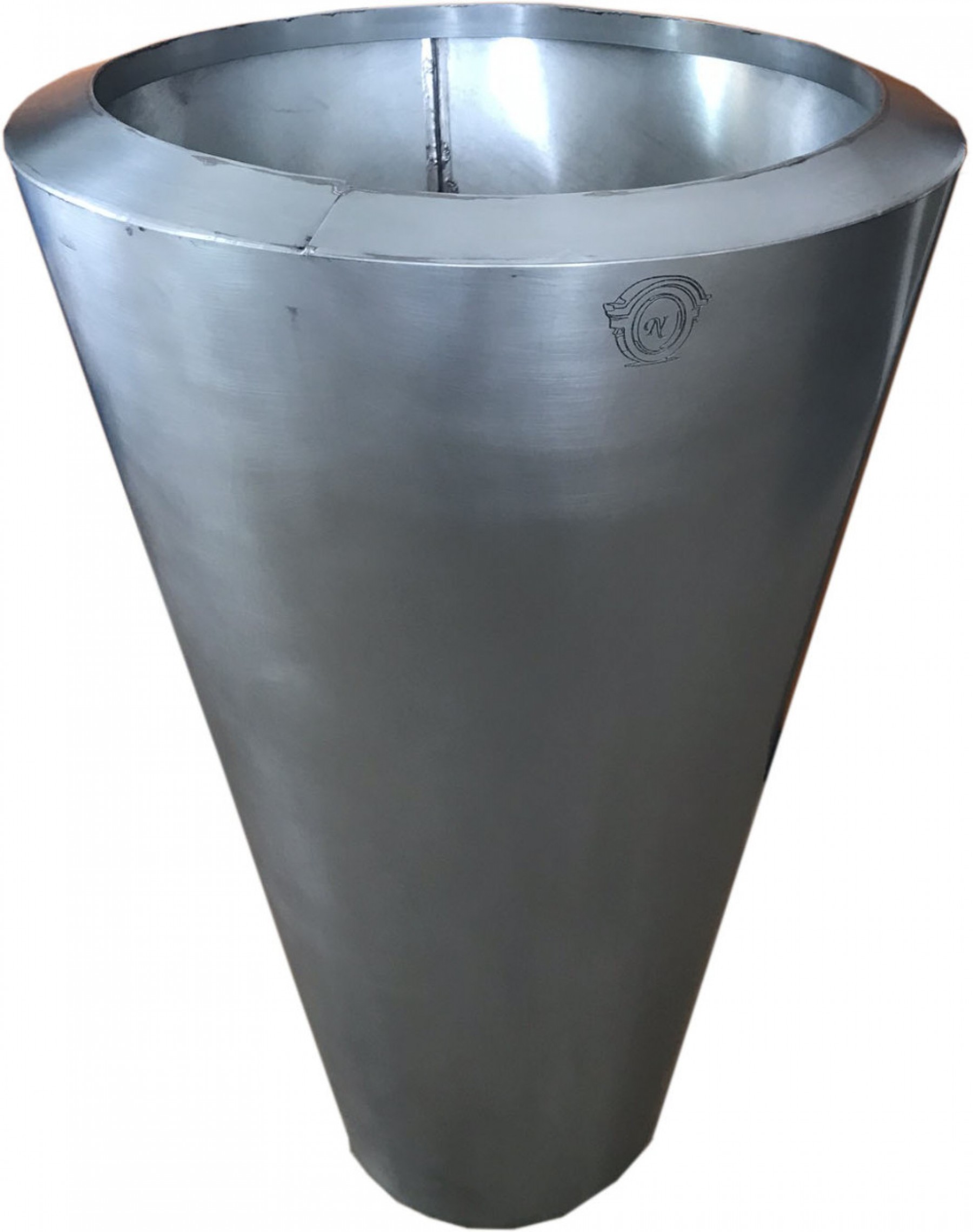 Negomat - Pot de fleur en zinc